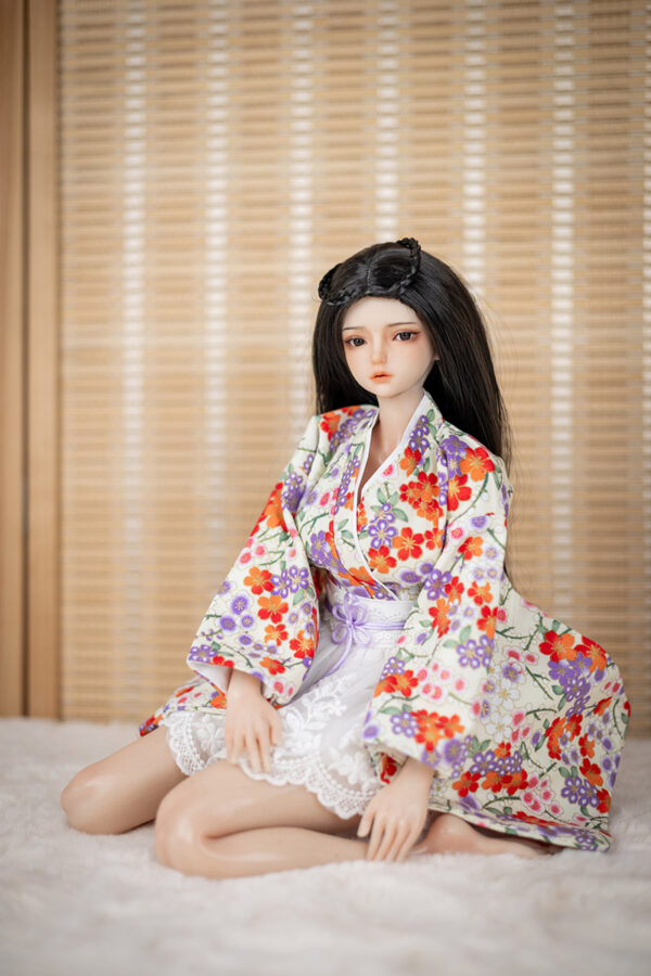 Lana 60cm - DollForever Pretty Asian Mini Silicone Sex Doll - EnjoyMyDoll