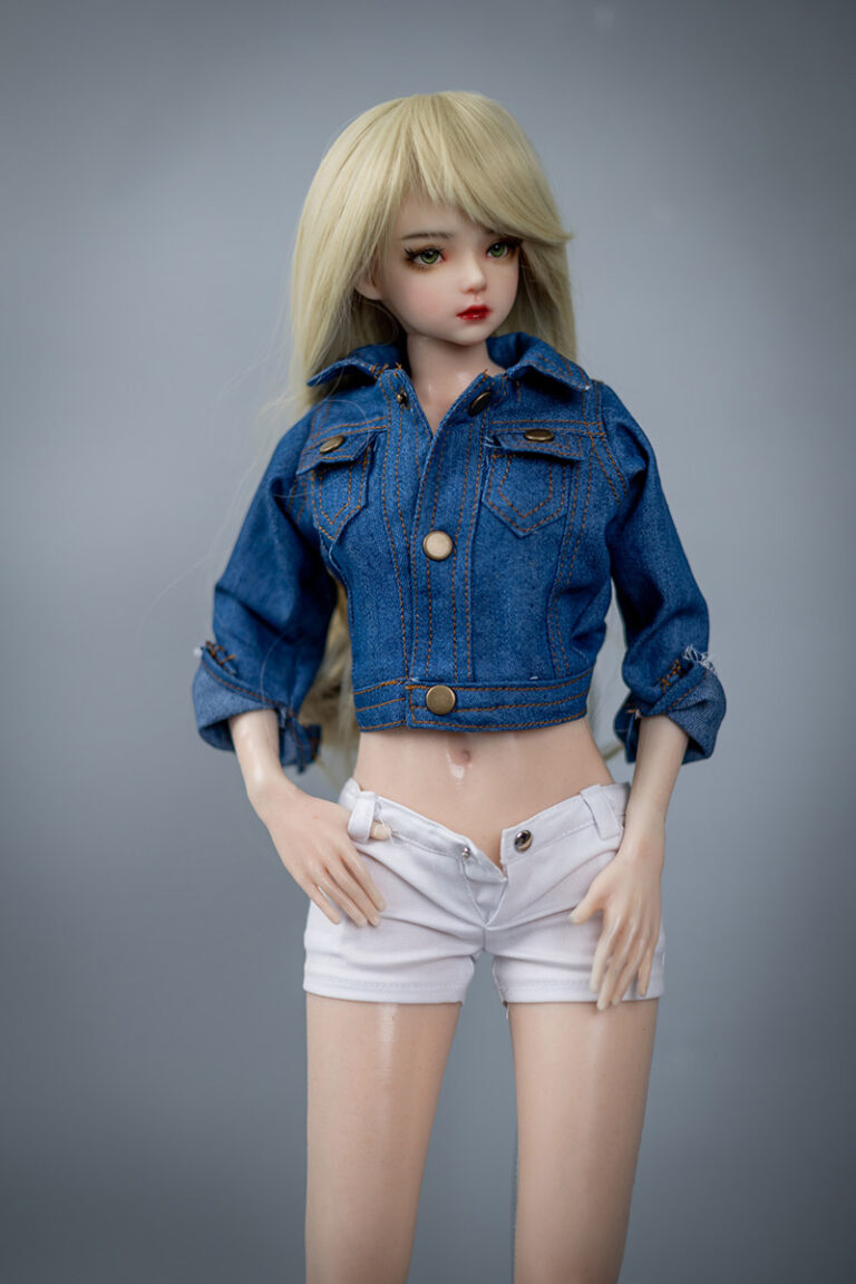 Navia 60cm - Doll4ever Mini Asian Silicone Sex Doll with Flat Chest ...
